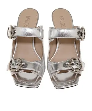Pinko Buckle High-heeled Sandals