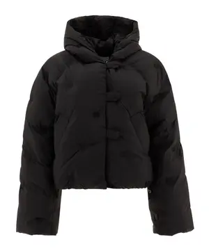 GANNI Short Tech Puffer Jacket