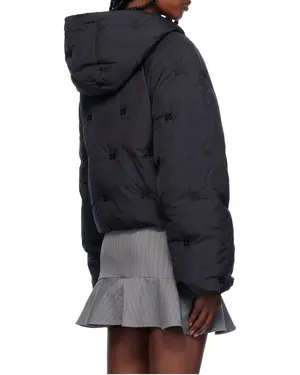 GANNI Short Tech Puffer Jacket