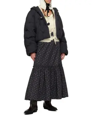 GANNI Short Tech Puffer Jacket