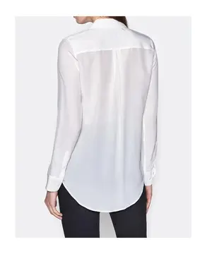 Equipment Button-up Long Sleeve Top