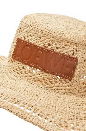 Loewe Logo Embossed Fisherman Hat