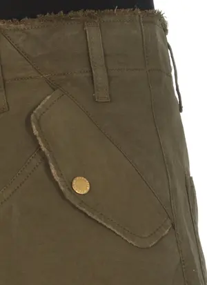 DARKPARK Distressed Wide-leg Cargo Jeans