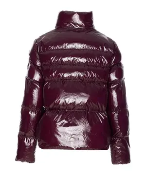 Pinko Long-sleeved Zip-up Down Jacket