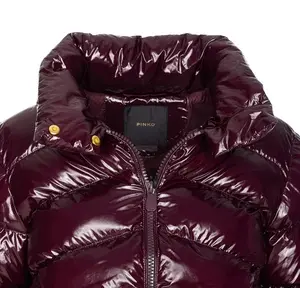 Pinko Long-sleeved Zip-up Down Jacket