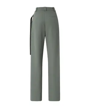 Pinko Wrap-front Pleated Trousers