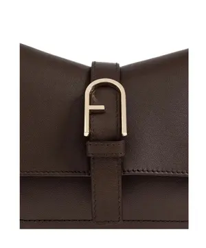 Furla Mini Flow Tote Bag - Brown