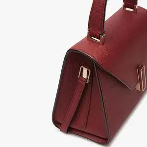 VALEXTRA Iside Foldover Mini Top Handle Bag