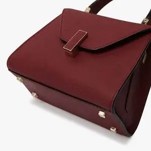 VALEXTRA Iside Foldover Mini Top Handle Bag
