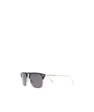 TOM FORD Lee Square-frame Tortoiseshell Sunglasses