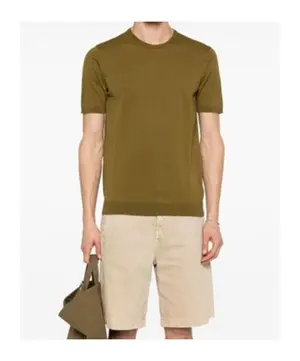 ROBERTO COLLINA Short-sleeved Crew Neck T-shirt