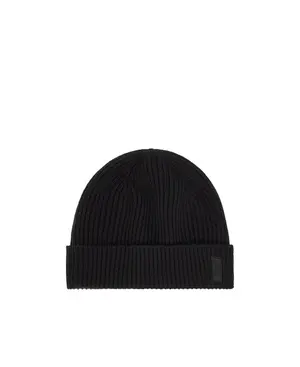Giorgio Armani Logo-patch Cashmere Beanie
