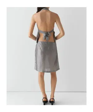 Gimaguas Infinito Sequin Halter Neck Top