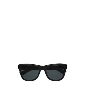 Saint Laurent Logo Sunglasses - Black