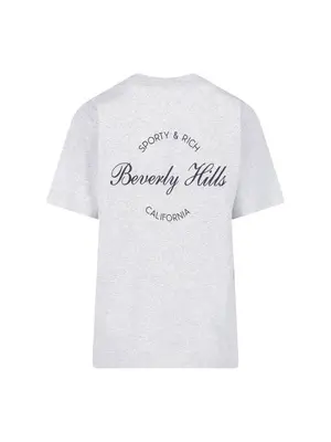 SPORTY  RICH Sporty & Rich Short Sleeve T-shirt