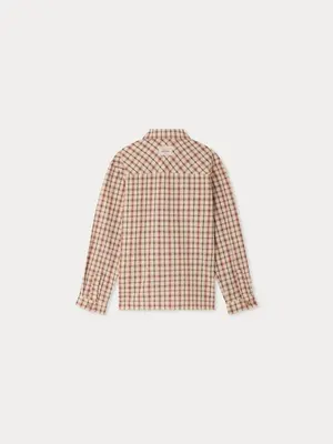 Bonpoint Check-pattern Long Sleeve Shirt