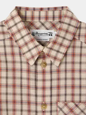 Bonpoint Check-pattern Long Sleeve Shirt