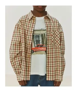 Bonpoint Check-pattern Long Sleeve Shirt