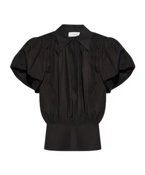 LANVIN Puff Sleeved Gathered Top