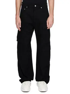 Rick Owens Double Cargo Jeans - Black