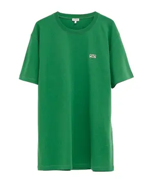 Loewe Anagram-embroidered T-shirt - Green