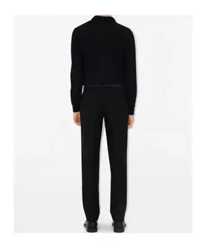 Burberry Long-sleeve Polo Shirt