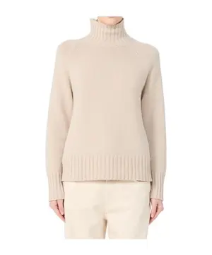 Max Mara Long-sleeved Sweater - Nude
