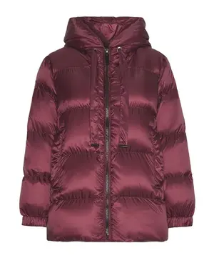 Max Mara Long-sleeved Padded Jacket - Red