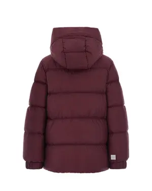 Max Mara Seia Zip-up Down Jacket - Red