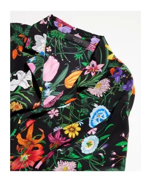 Gucci Printed Silk Shirt