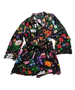 Gucci Printed Silk Shirt With Flora Motif - Multicolor