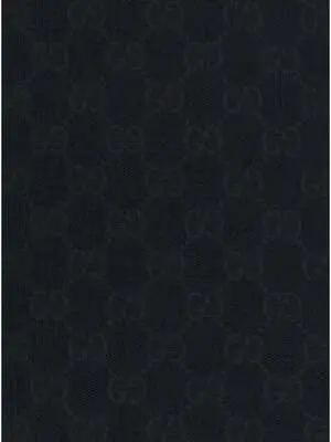 Gucci Gg Cotton Blend Mini Skirt - Black