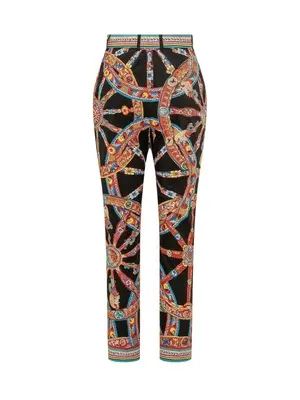 Dolce & Gabbana Dolce Gabbana Pattern-printed Trousers
