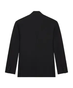 Giorgio Armani One Shot Regular Fit Blazer In Pure Virgin Wool Crepe