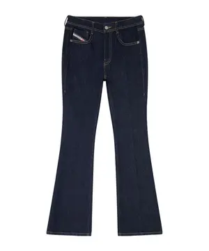 DIESEL® Diesel D-Ebbey Low Waist Bootcut Jeans Dark Blue
