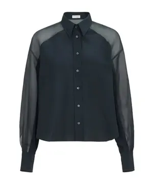 Brunello Cucinelli Paneled Shirts For Women
