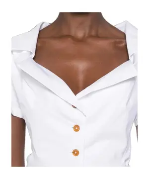 VIVIENNE WESTWOOD Short Sleeve Shirt - White