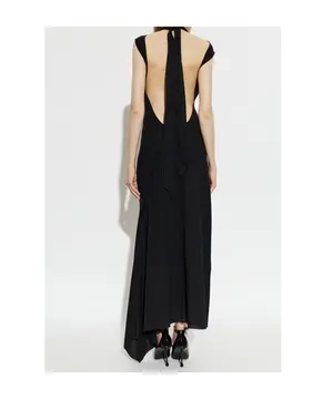 Attico Draped Scarf-back Dress