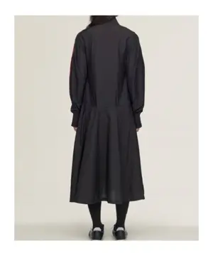 Y3 Logo-print Zip-fastening Midi Dress