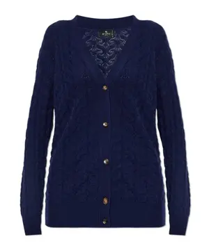 Etro Long-sleeve Knit Top - Black