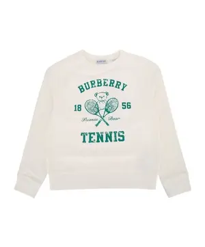 Burberry Crew-neck Sweatshirt - White