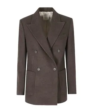 Eleventy Double-breasted Suit Jacket