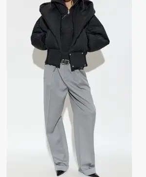 Attico Pleated Casual Pants