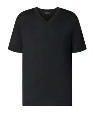 Emporio Armani V-neck T-shirt - Black