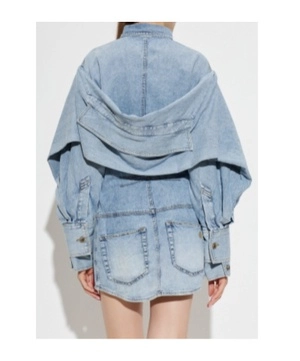 Attico Denim Skirt