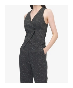Alexander McQueen Lace-detailed Glittered Vest