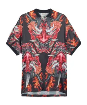 Y3 Graphic-print Short-sleeve Top - Multicolor