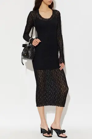 ROTATE BY BIRGER CHRISTENSEN Heeled Mules With Knot Detailing