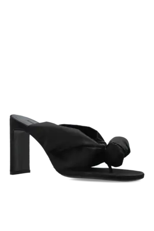 ROTATE BY BIRGER CHRISTENSEN Heeled Mules With Knot Detailing