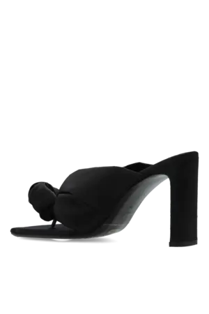 ROTATE BY BIRGER CHRISTENSEN Heeled Mules With Knot Detailing